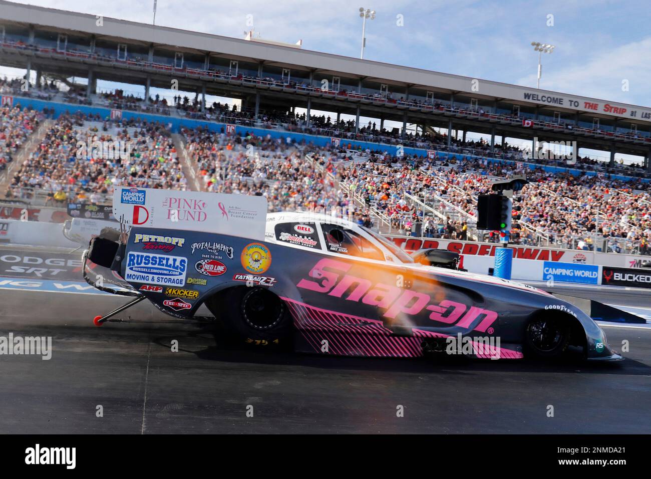 LAS VEGAS, NV - OCTOBER 30: Cruz Pedregon (71 FC) Dodge Charger SRT ...