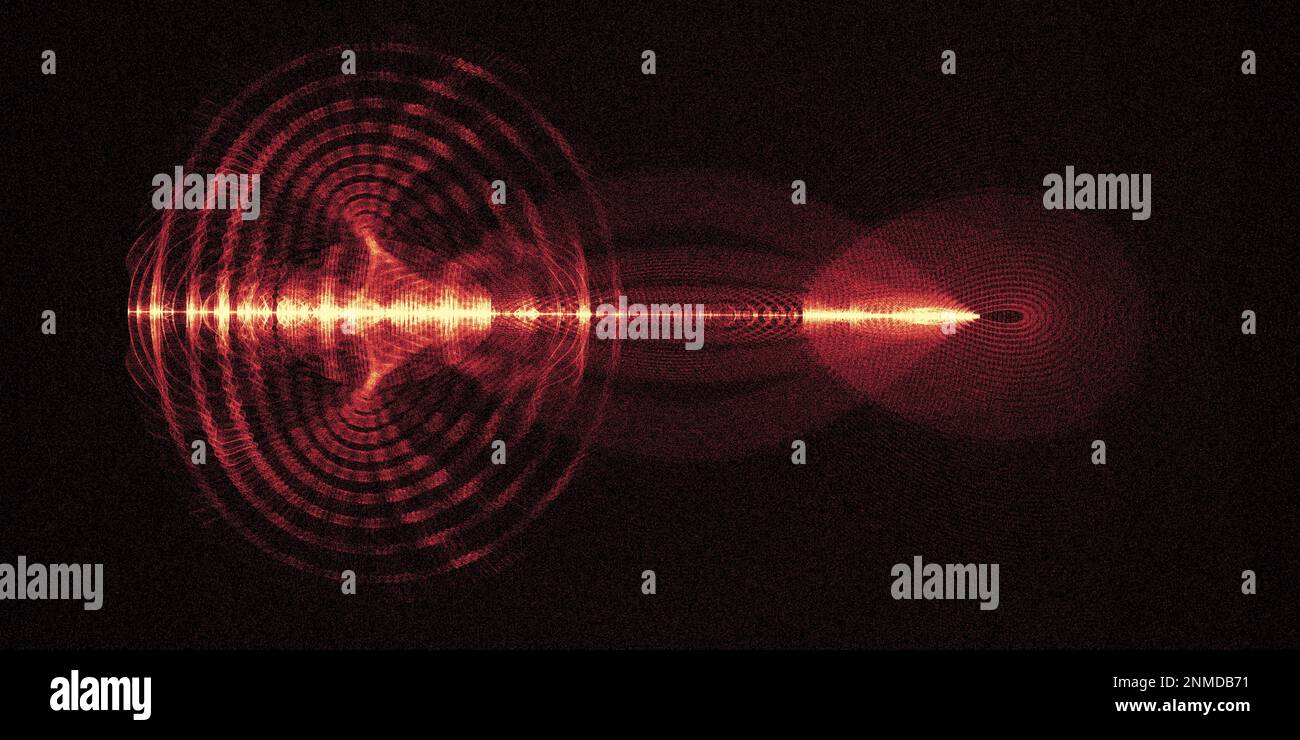 Grain noise particles. sand in form of waves. Chladni Sound Figures ...