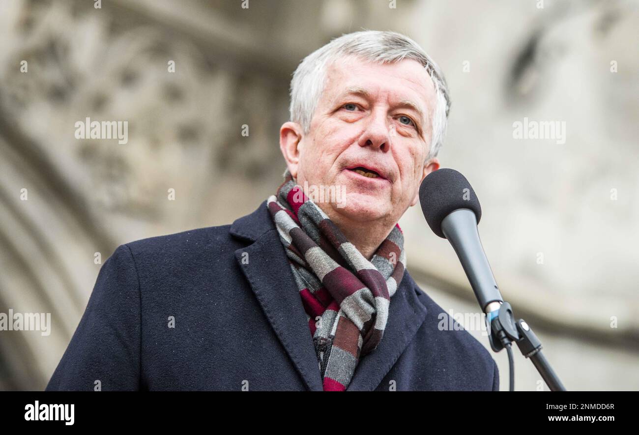 Munich, Bavaria, Germany. 24th Feb, 2023. YURIY YARMILKO, Consul ...