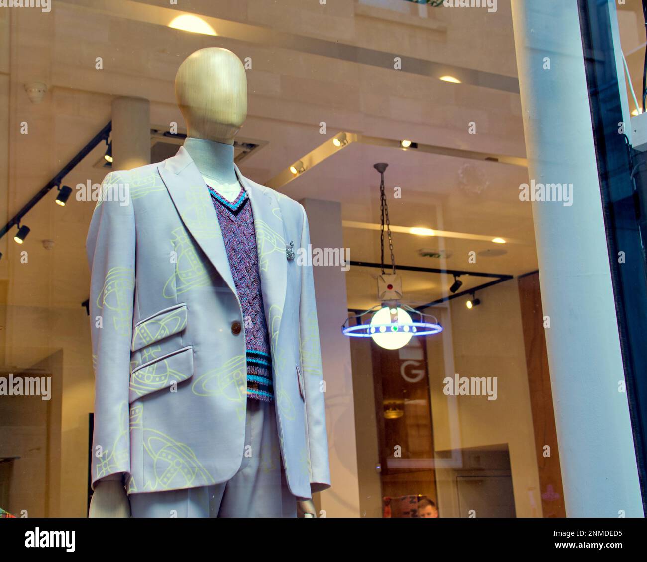 Vivienne Westwood designs iconic fashion Glasgow, Scotland, UK Stock ...