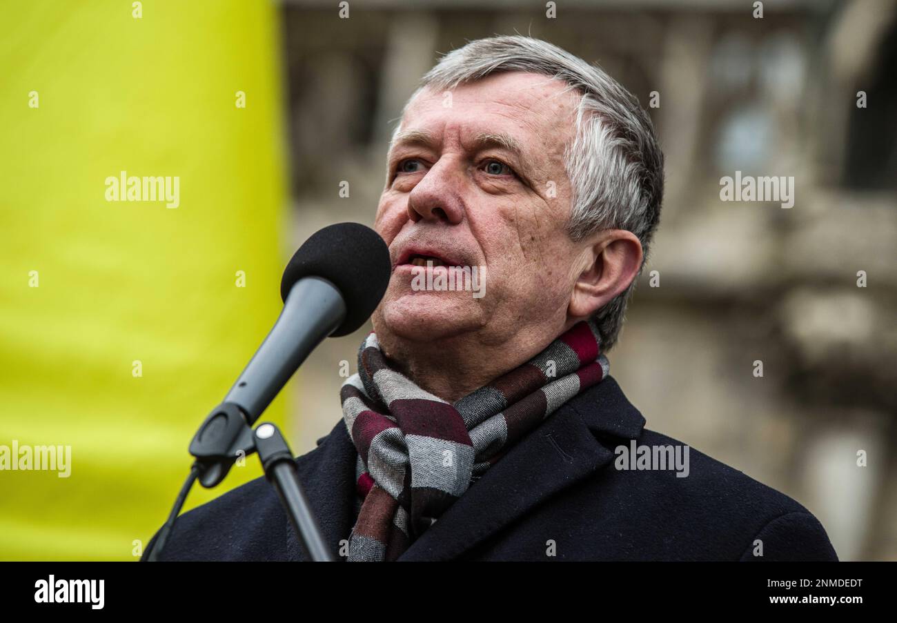 Munich, Bavaria, Germany. 24th Feb, 2023. YURIY YARMILKO, Consul ...