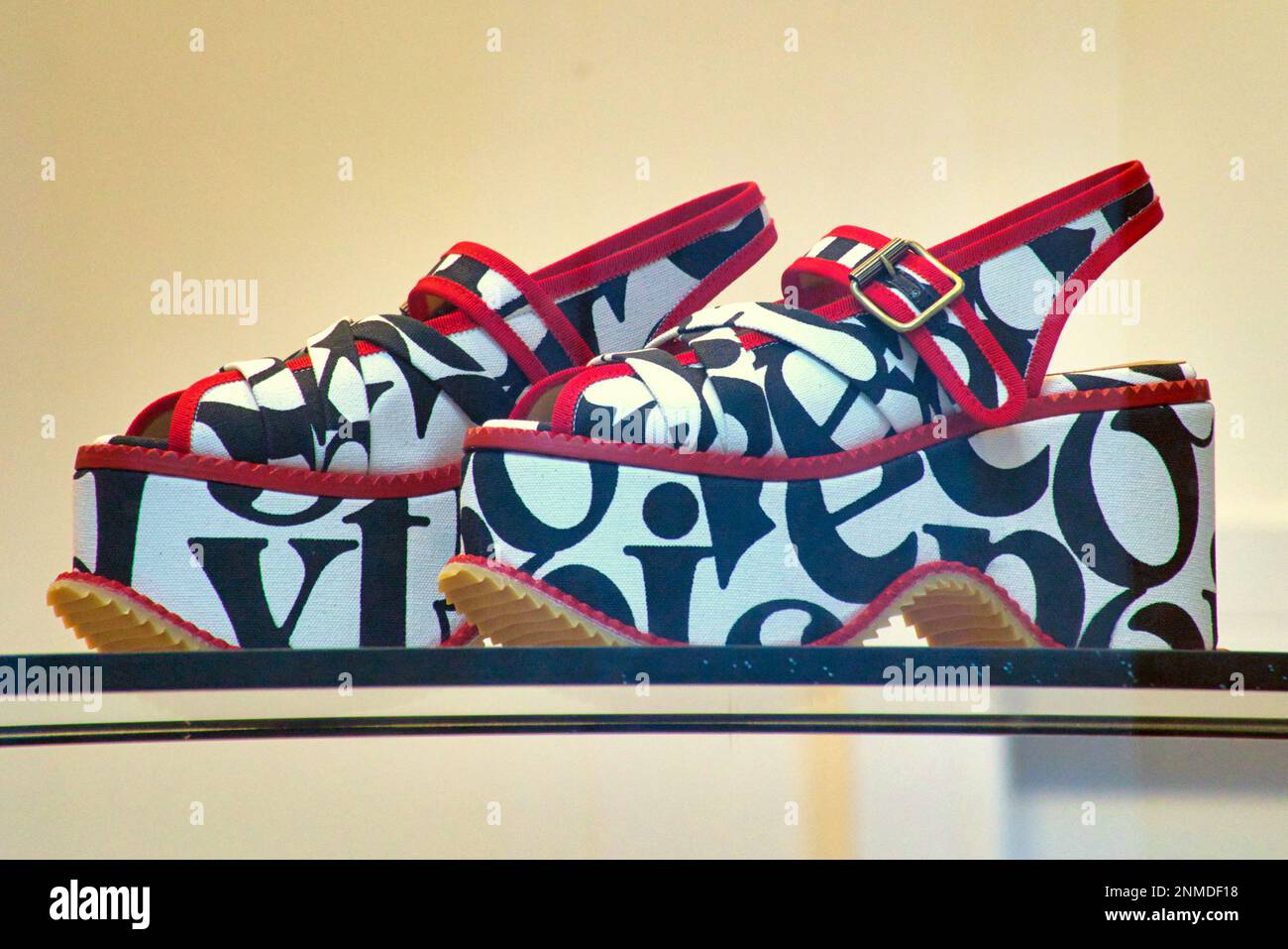 Vivienne Westwood designs iconic fashion Glasgow, Scotland, UK Stock ...