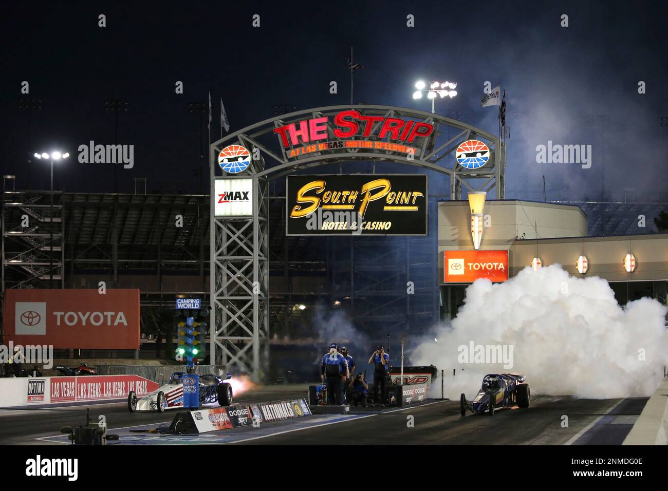 LAS VEGAS, NV - OCTOBER 29: during the Dodge//SRT NHRA Nationals ...