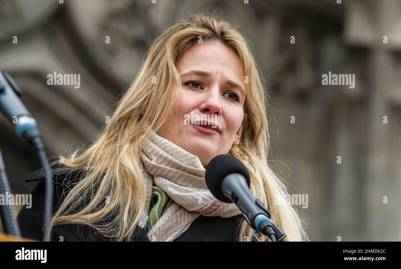 Munich, Bavaria, Germany. 24th Feb, 2023. JENNIFER KAISER-STEINER ...