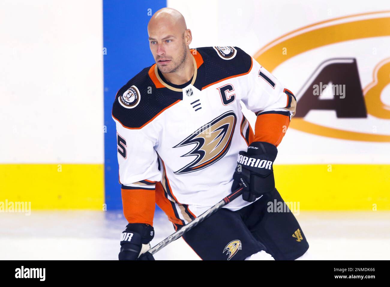 NHL profile photo on Anaheim Ducks player Ryan Getzlaf at a game ...