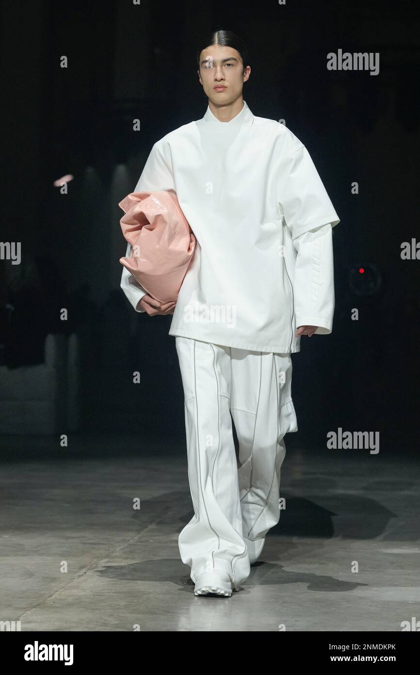 Milan, Italy. 24th Feb, 2023. Milan, Milan Fashion Week, fall winter ...
