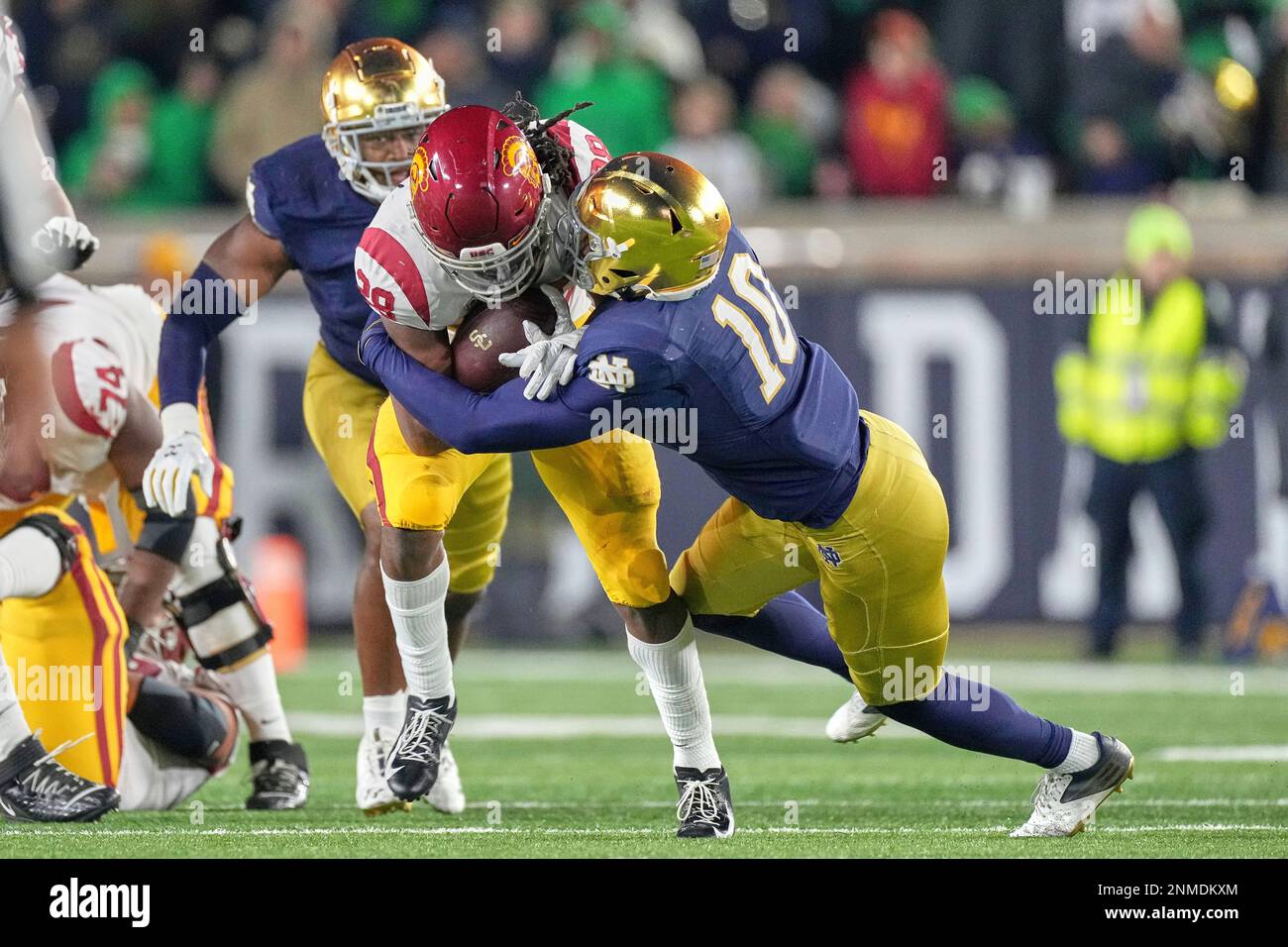 SOUTH BEND, IN - OCTOBER 23: USC Trojans running back Keaontay Ingram ...