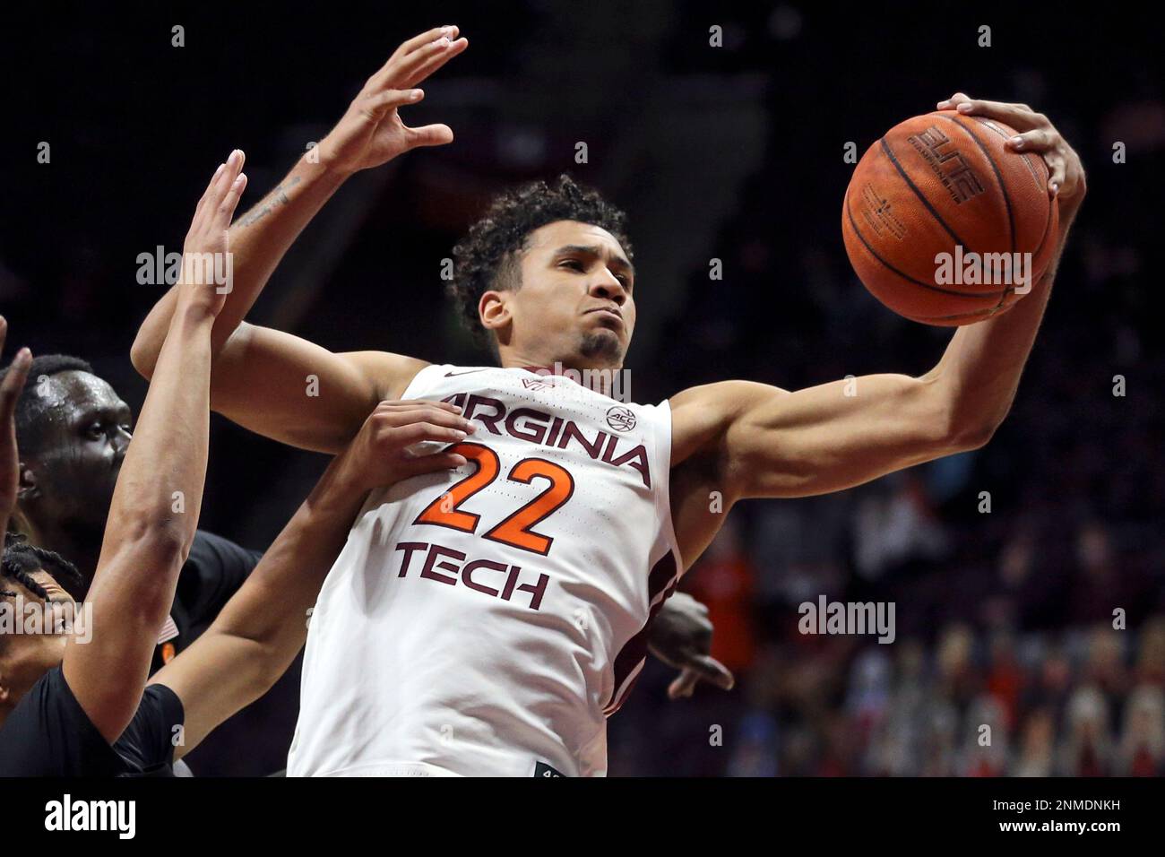FILE - In this Dec. 29, 2020, file photo, Virginia Tech's Keve Aluma ...