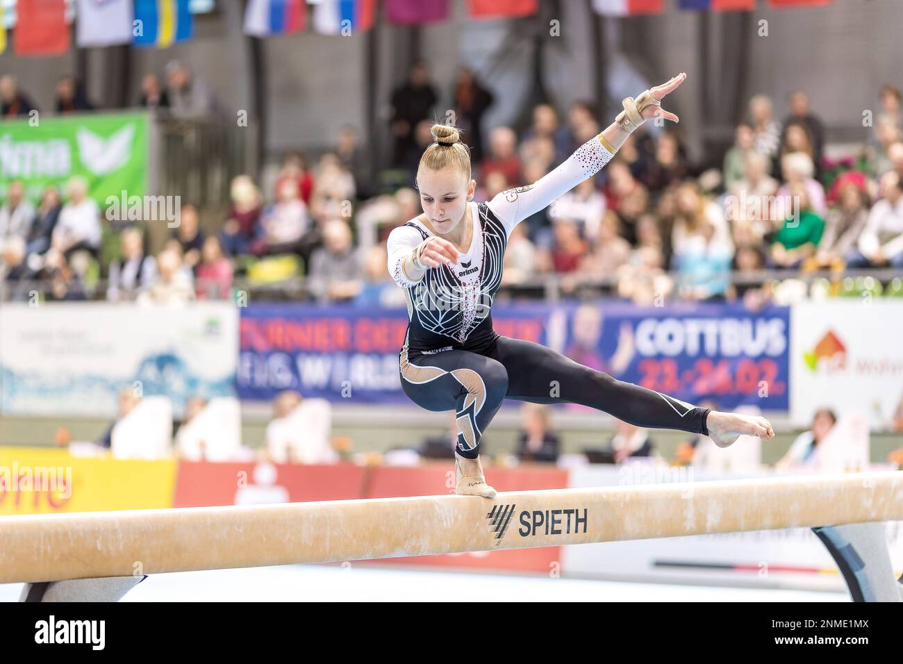 Cottbus, Germany. 24th Feb, 2023. Gymnastics: World Cup, 46th ...