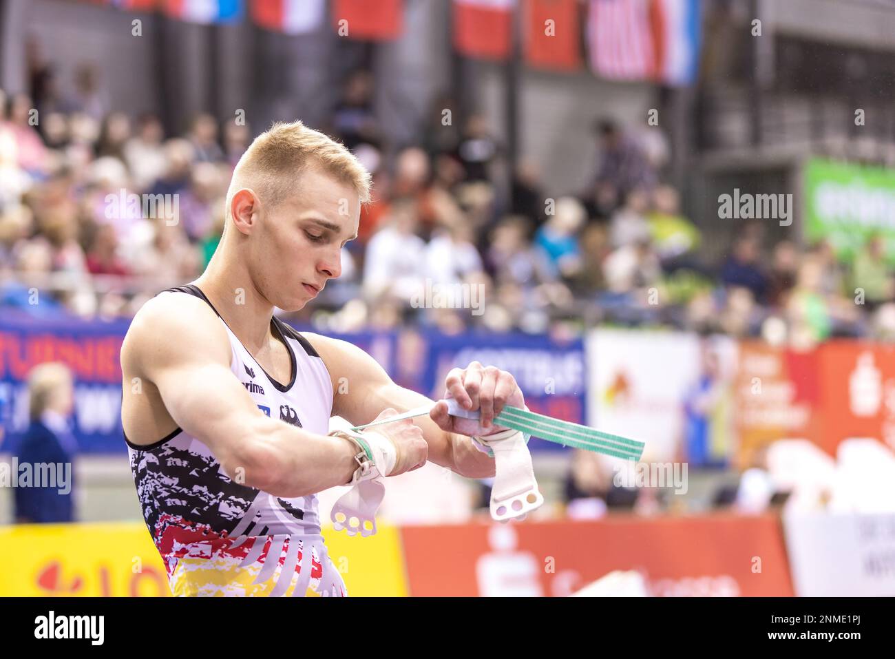 Cottbus, Germany. 24th Feb, 2023. Gymnastics: World Cup, 46th ...