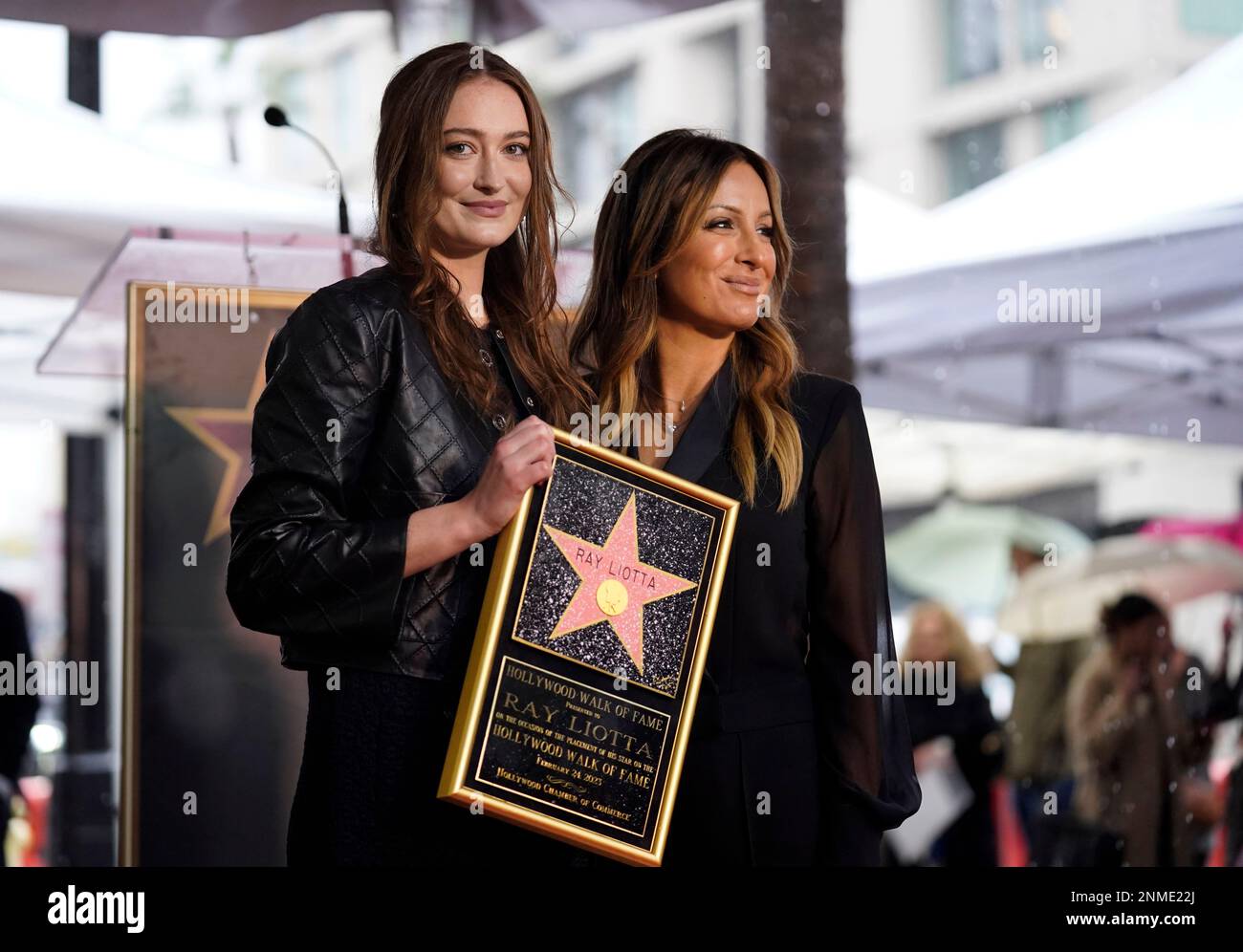 Karsen Liotta, left, daughter of the late actor Ray Liotta, and his ...