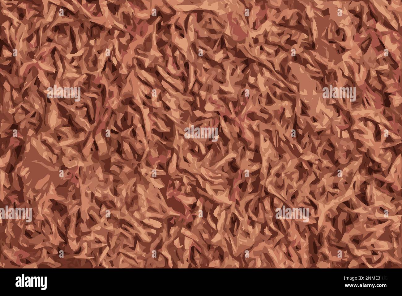 Realistic illustration of dried beet flakes. Dehydrated edible beets ...