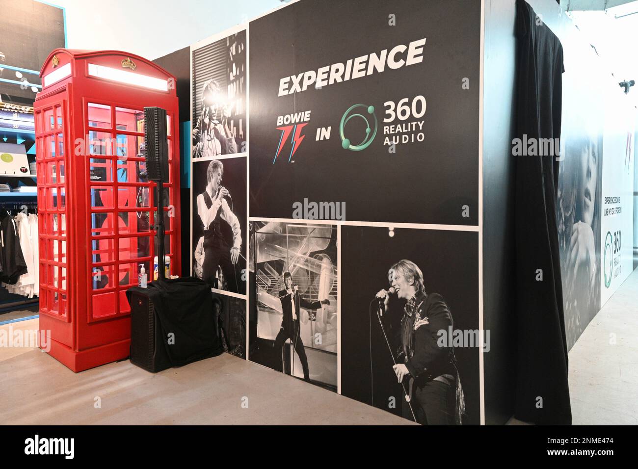 Photo by: NDZ/STAR MAX/IPx 2021 10/25/21 Merchandise on display at the grand opening of 'Bowie ...