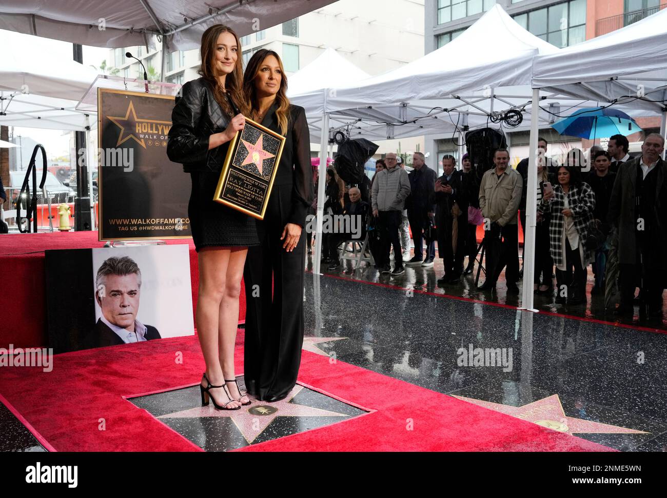 Karsen Liotta, left, daughter of the late actor Ray Liotta, and his ...