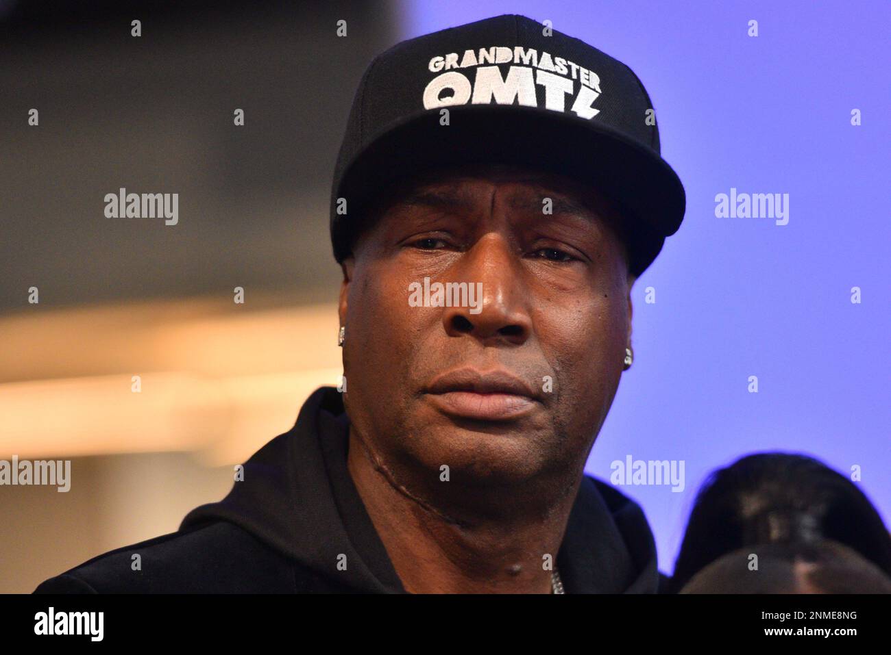 Grandmaster Flash attends the Empire State Building ceremonial lighting ...
