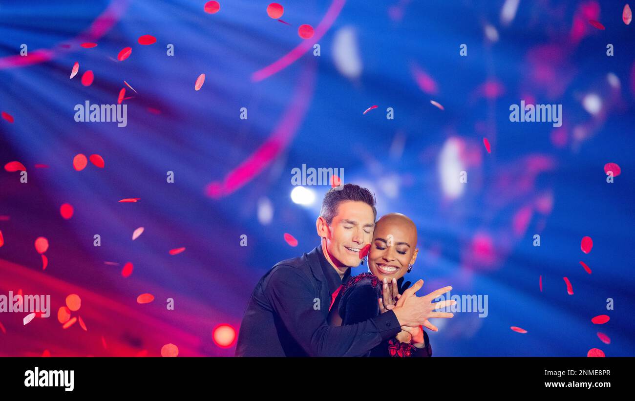 Cologne, Germany. 24th Feb, 2023. Sharon Battiste, bacherlorette and ...