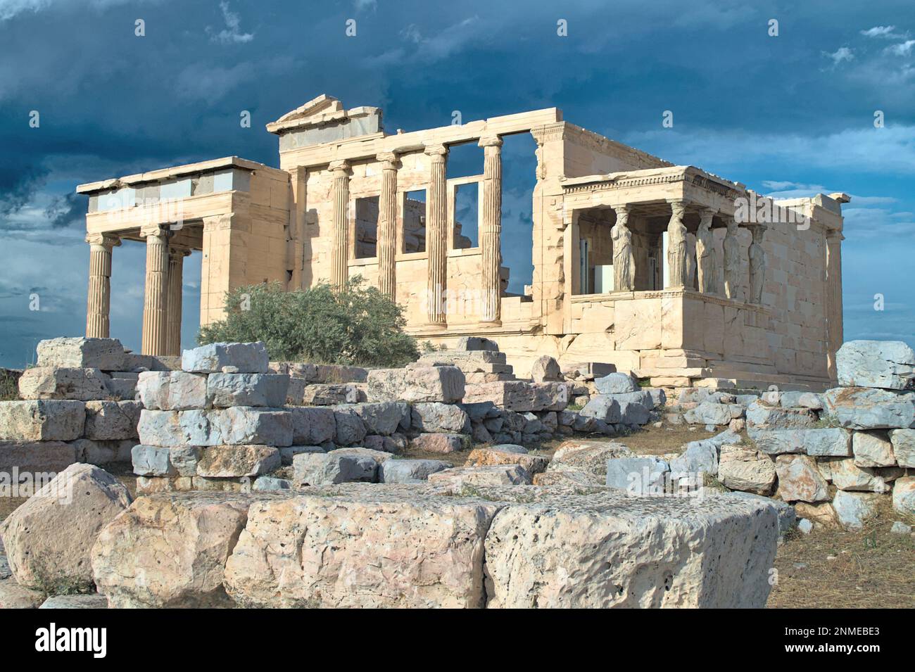 Erechtheion antique temple in greece hi-res stock photography and ...
