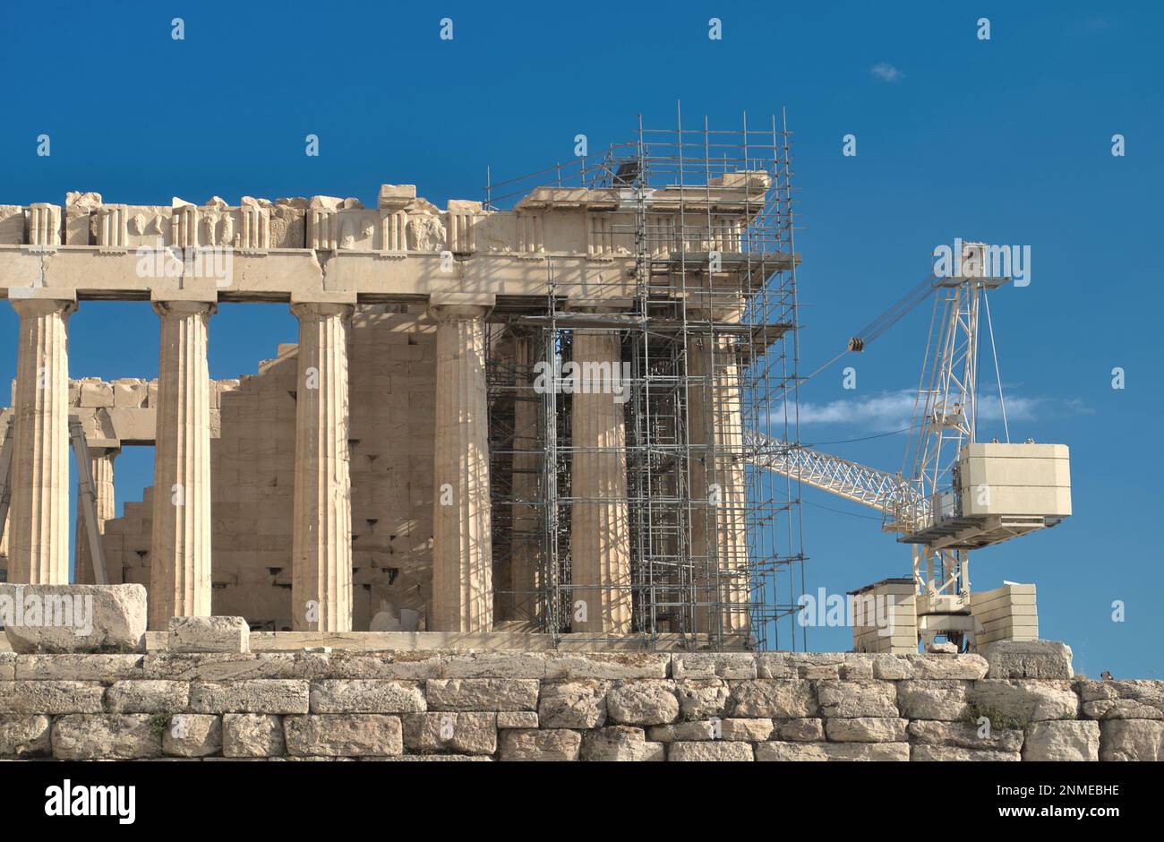 Parthenon Reconstruction Before And After