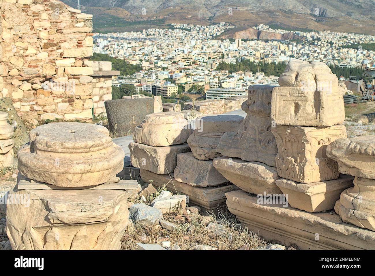 Ancient ruins closeup - Acropolis - Athens, Greece Stock Photo - Alamy