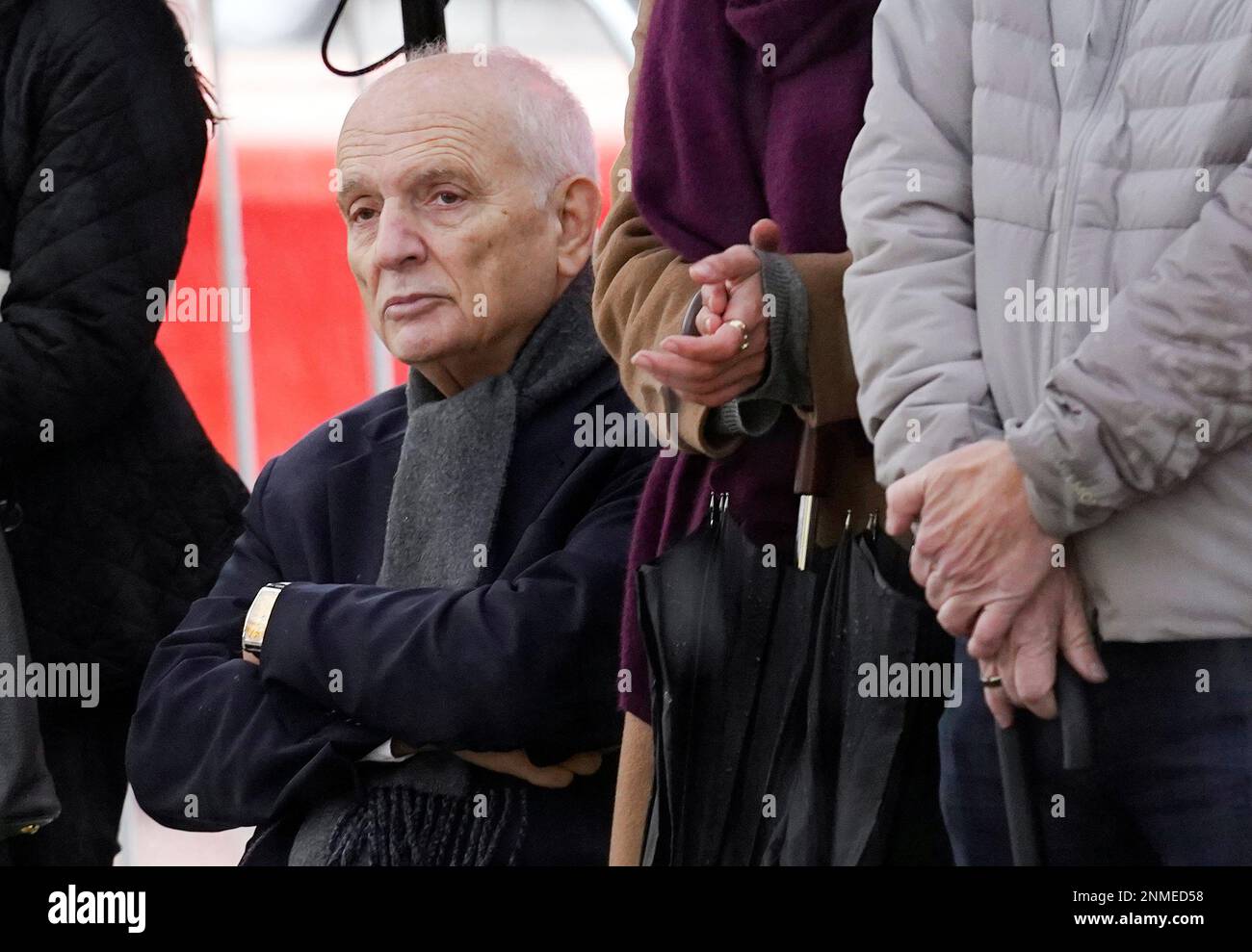 Writer/director David Chase watches a posthumous star ceremony for the ...