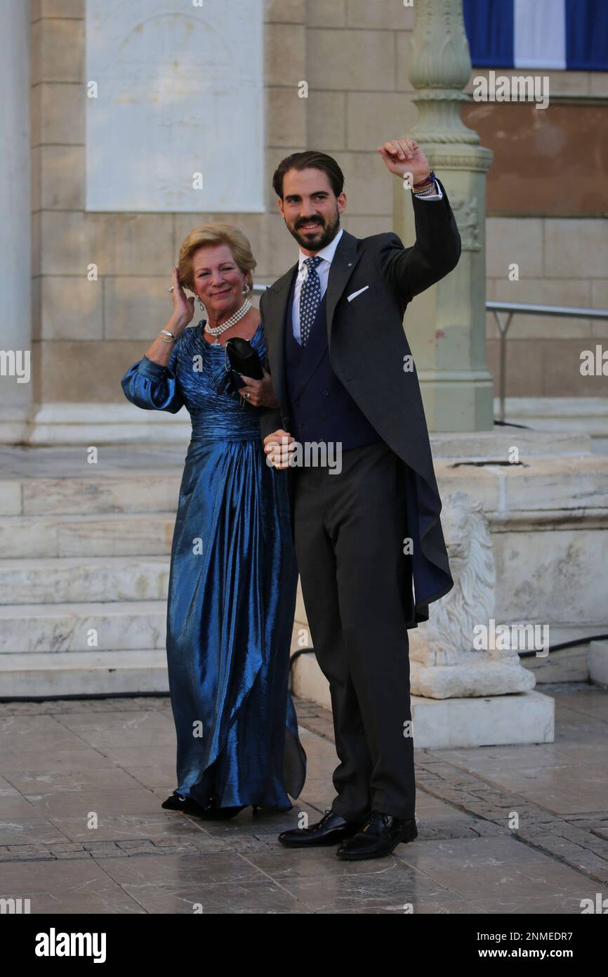 Wedding of Philippos of Greece and Nina Flohr on October 23rd, 2021 in ...