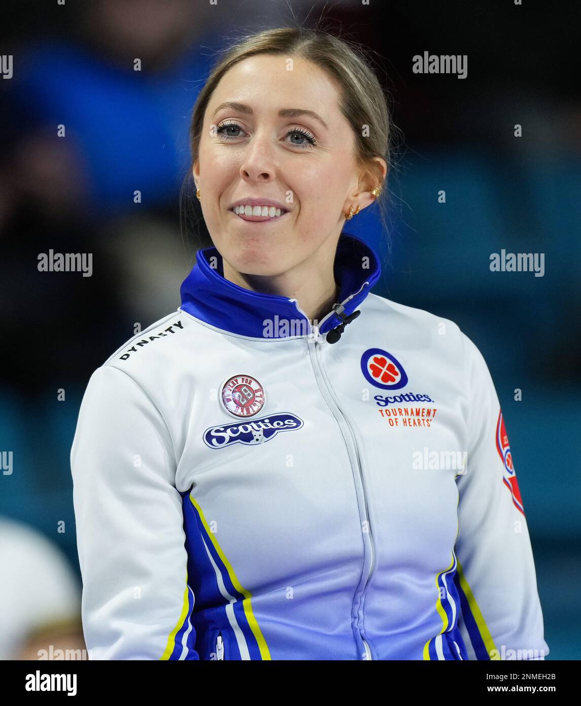 Kamloops, Canada. 24th Feb, 2023. British Columbia skip Clancy Grandy ...