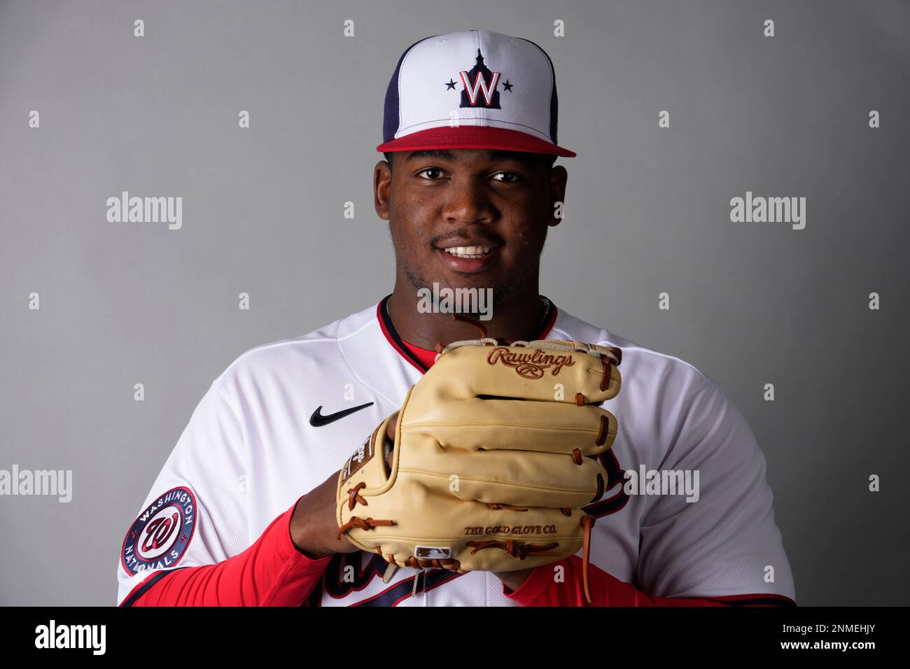 This is a 2023 photo of Jose Ferrer of the Washington Nationals ...