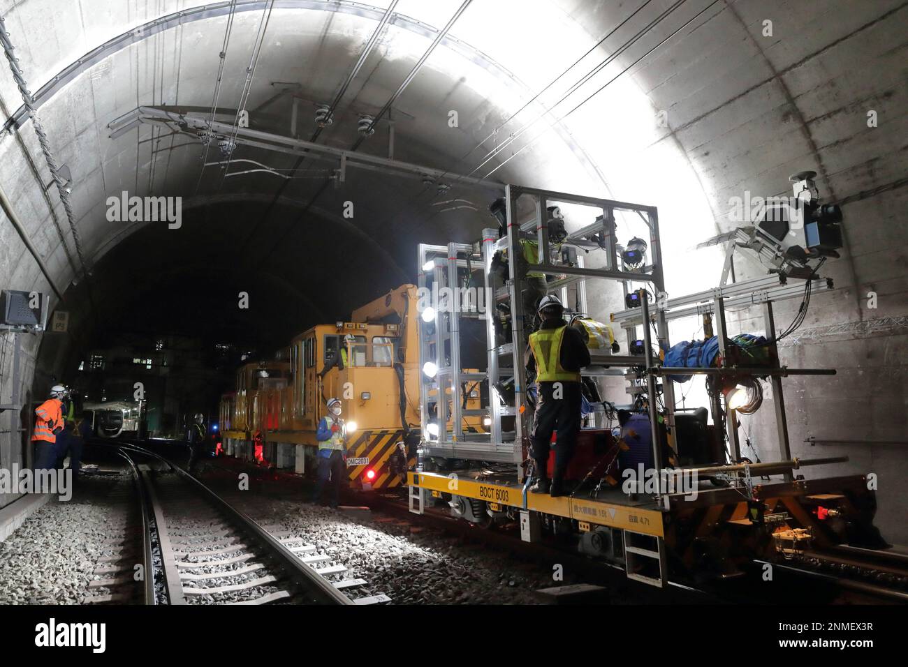 A photo shows a device of Infradoctor, a maintenance management system ...