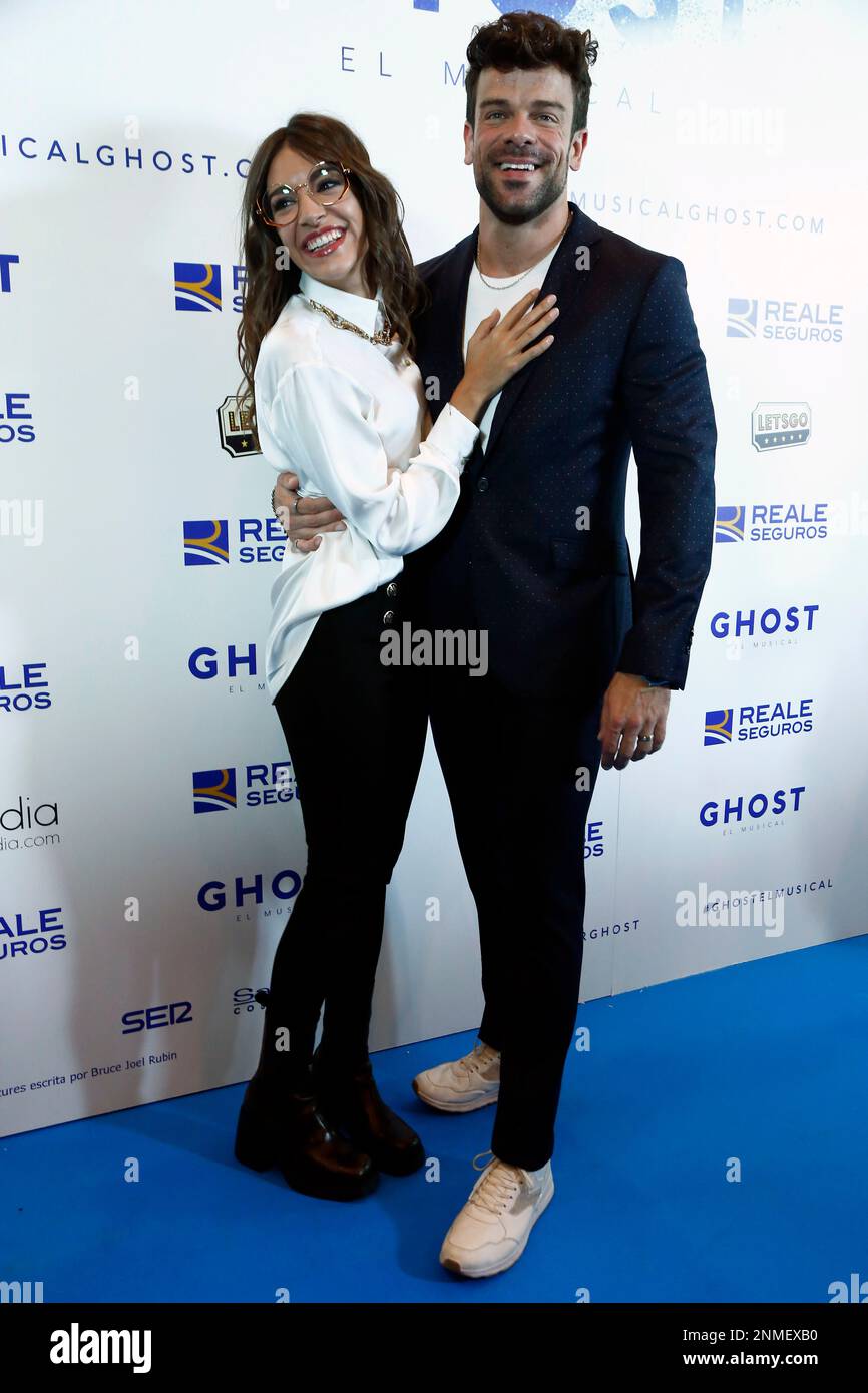 Ana Guerra and Ricky Merino attend the premiere of 'Ghost, the musical ...