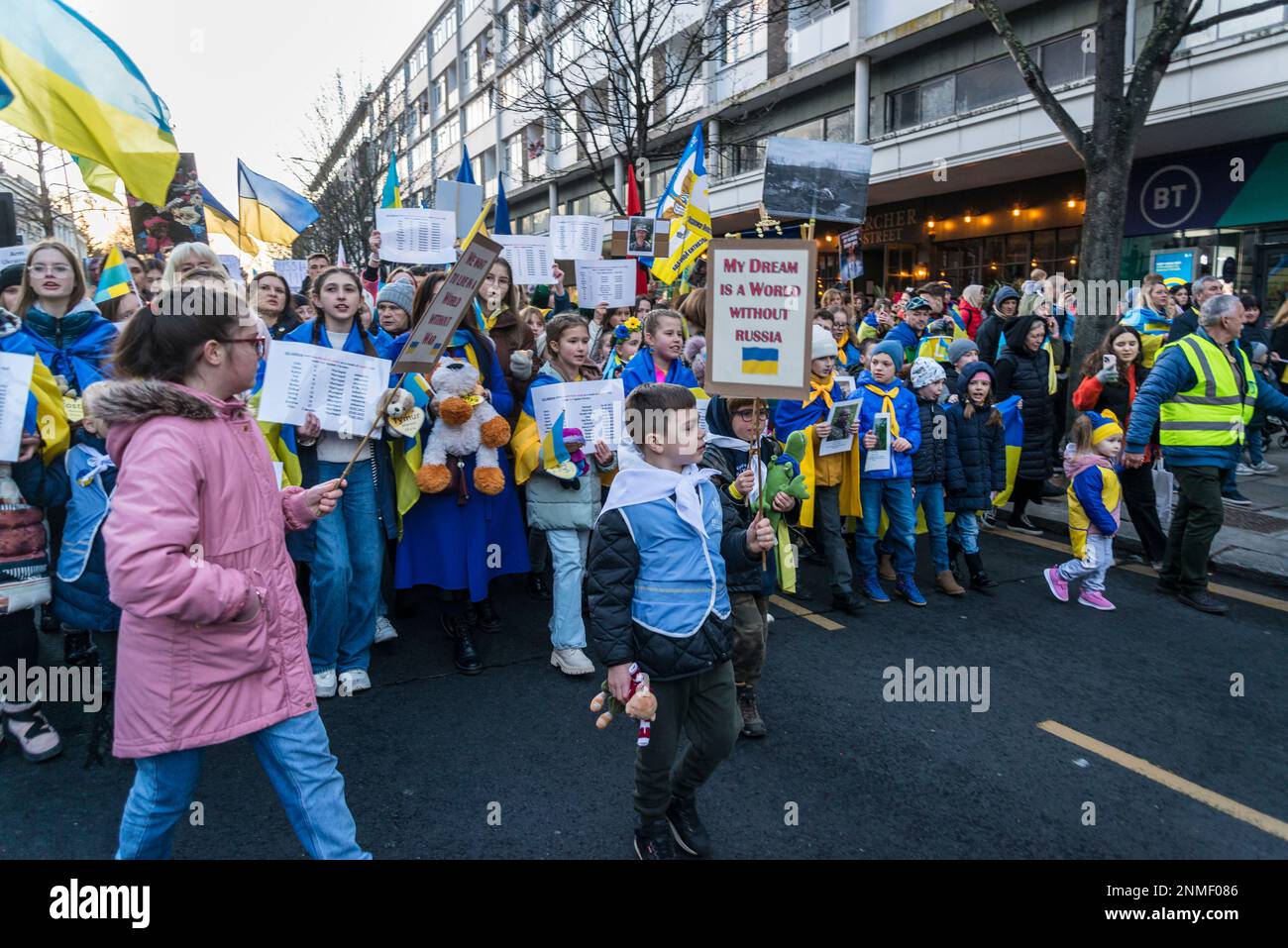 We dream of a world without russia hi-res stock photography and images ...