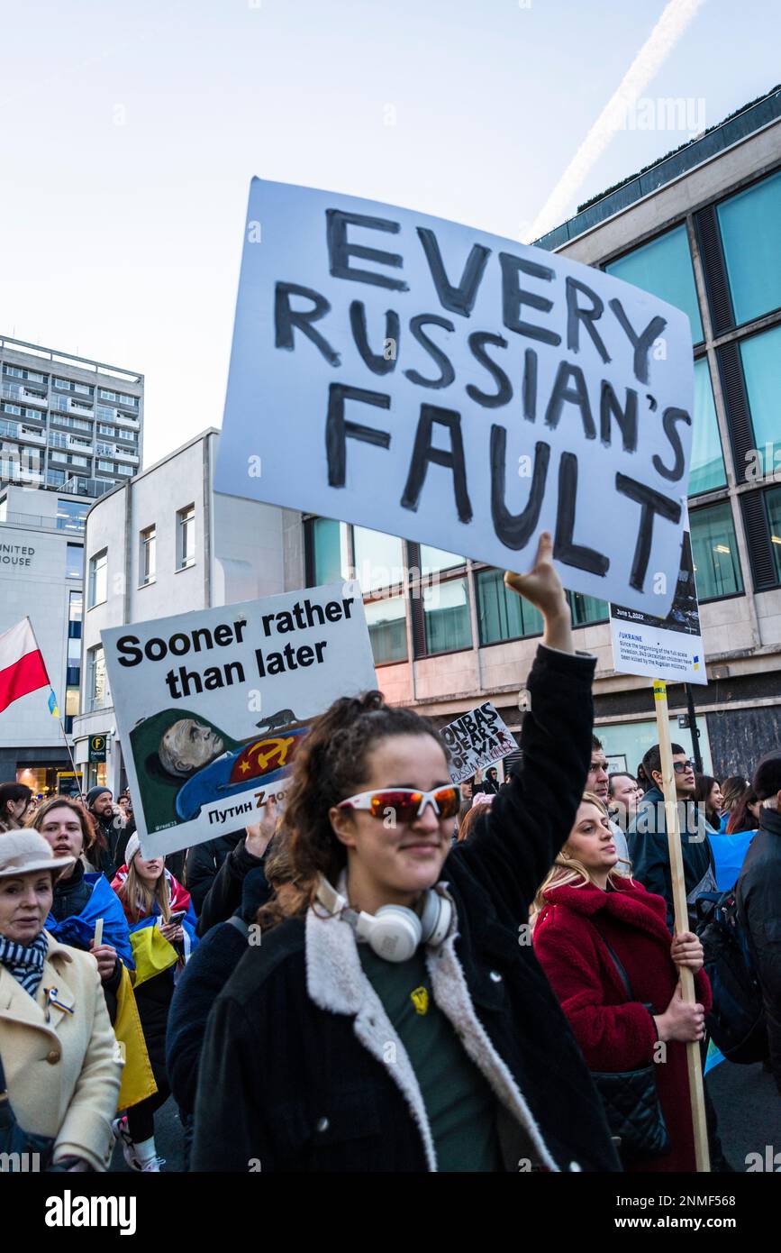 'Every Russian's Fault', 'Heartbroken but Unbroken', Remembrance event marking the anniversary ...