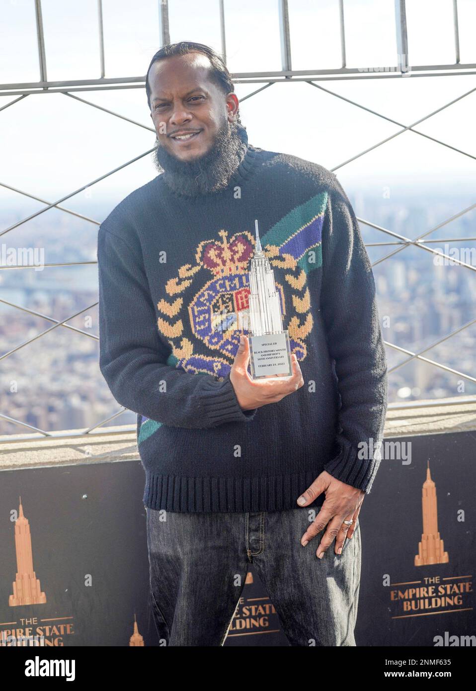 New York, NY, USA. 24th Feb, 2023. Special Ed at the press conference ...