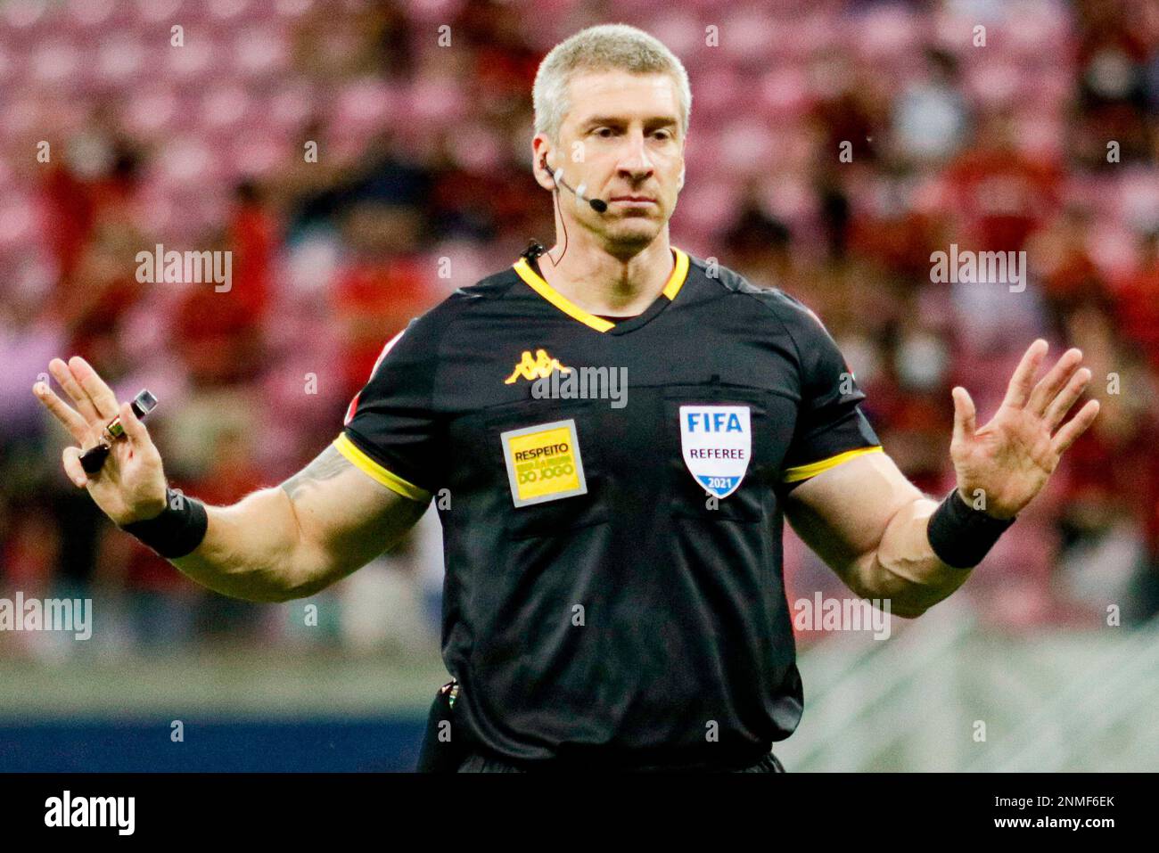 PE - Recife - 10/17/2021 - BRAZILIAN A 2021, SPORT X SANTOS - Referee ...