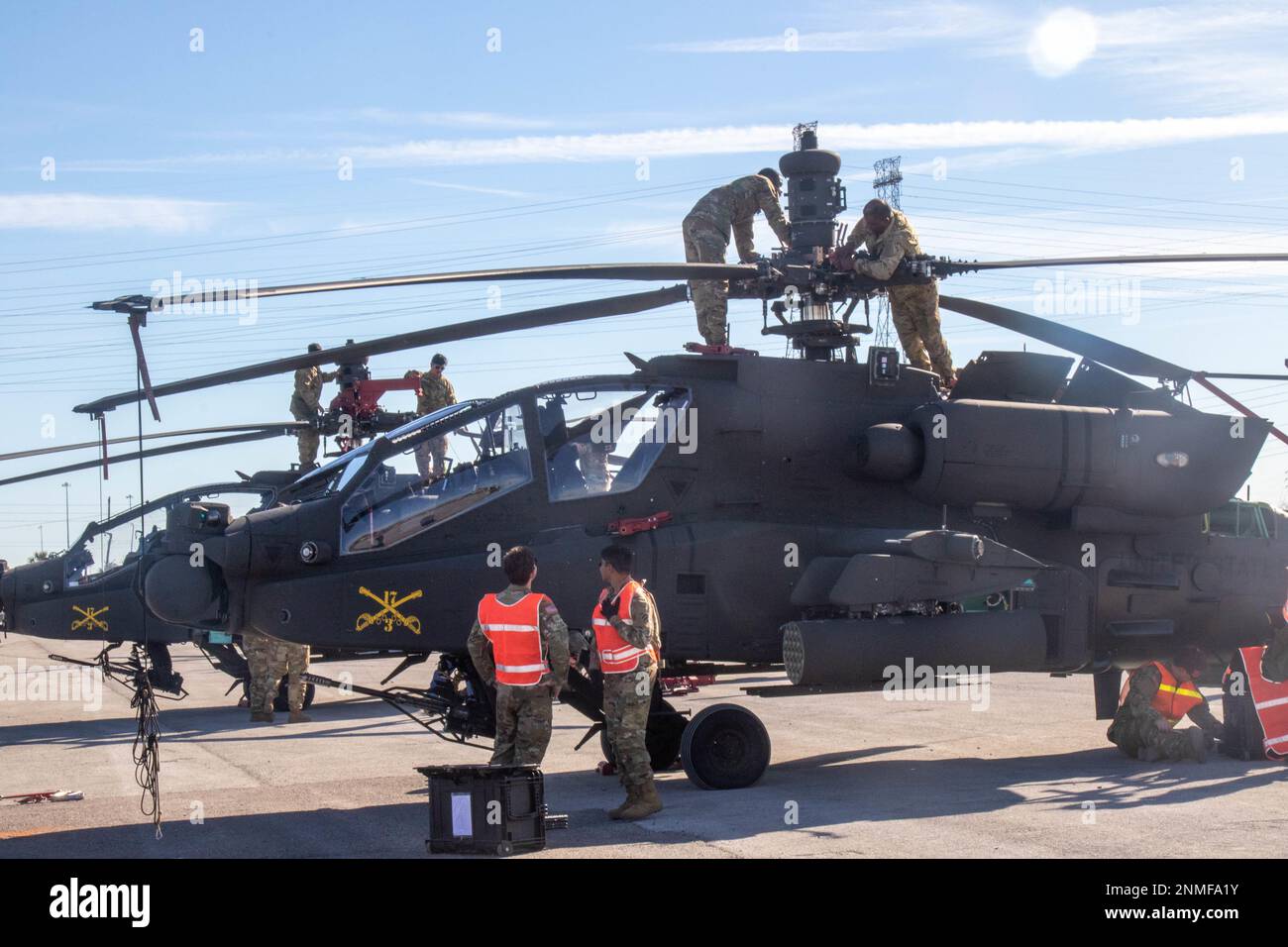 Soldiers assigned to the 3rd Combat Aviation Brigade, 3rd Infantry ...