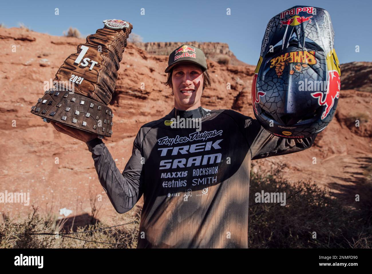 Brandon Semenuk made Red Bull Rampage history on Friday when he edged ...