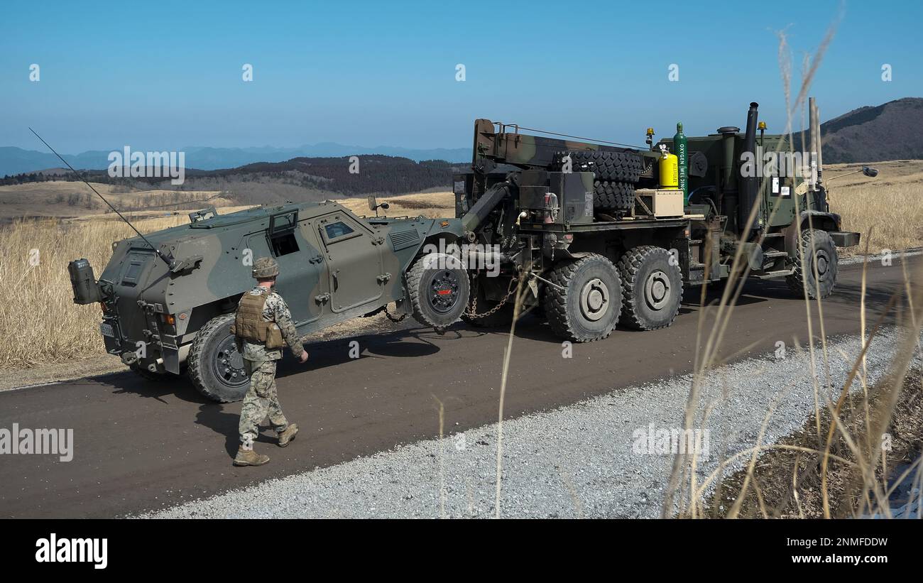 U.S. Marine Corps Lance Cpl. Quoc Le, a motor vehicle operator with ...