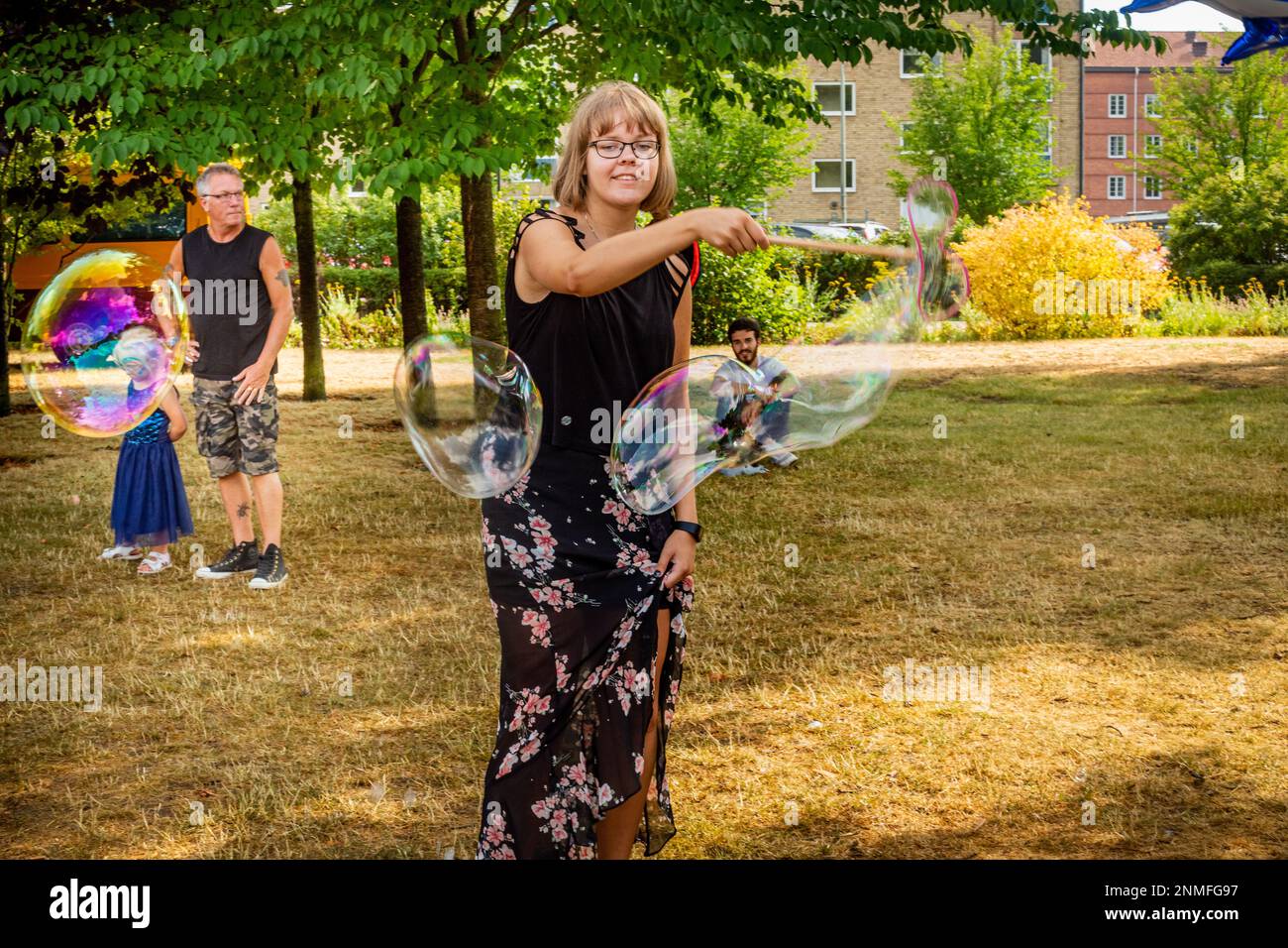 Children dress up adults hi-res stock photography and images - Alamy