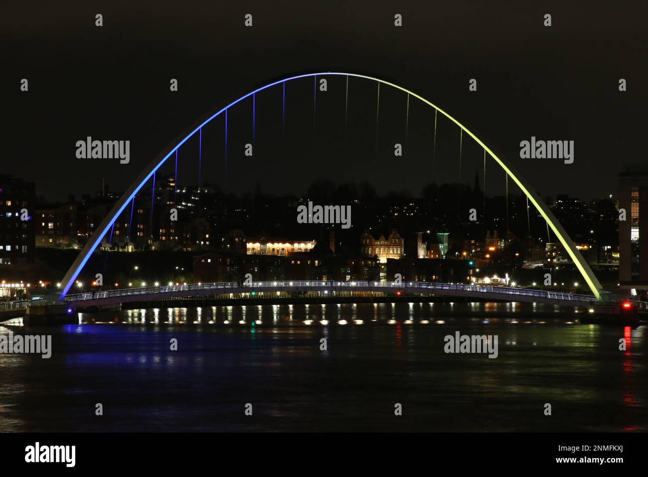 Ukraine War Anniversary of Russia’s Invasion, Gateshead Millennium ...