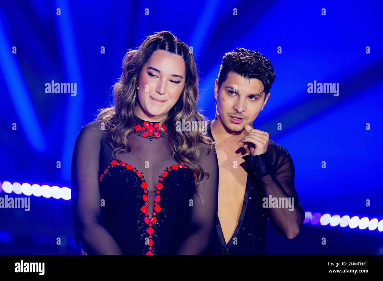 Cologne, Germany. 25th Feb, 2023. Alex Mariah Peter, model, and ...