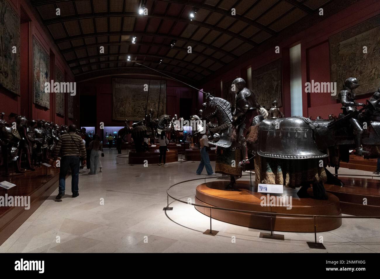 Armour on display at the Royal Armoury of the Royal Palace, on 12 ...