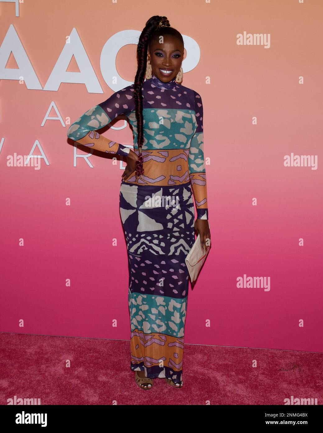 February 23, 2023, Los Angeles, California, United States: Ekemini Uwan ...