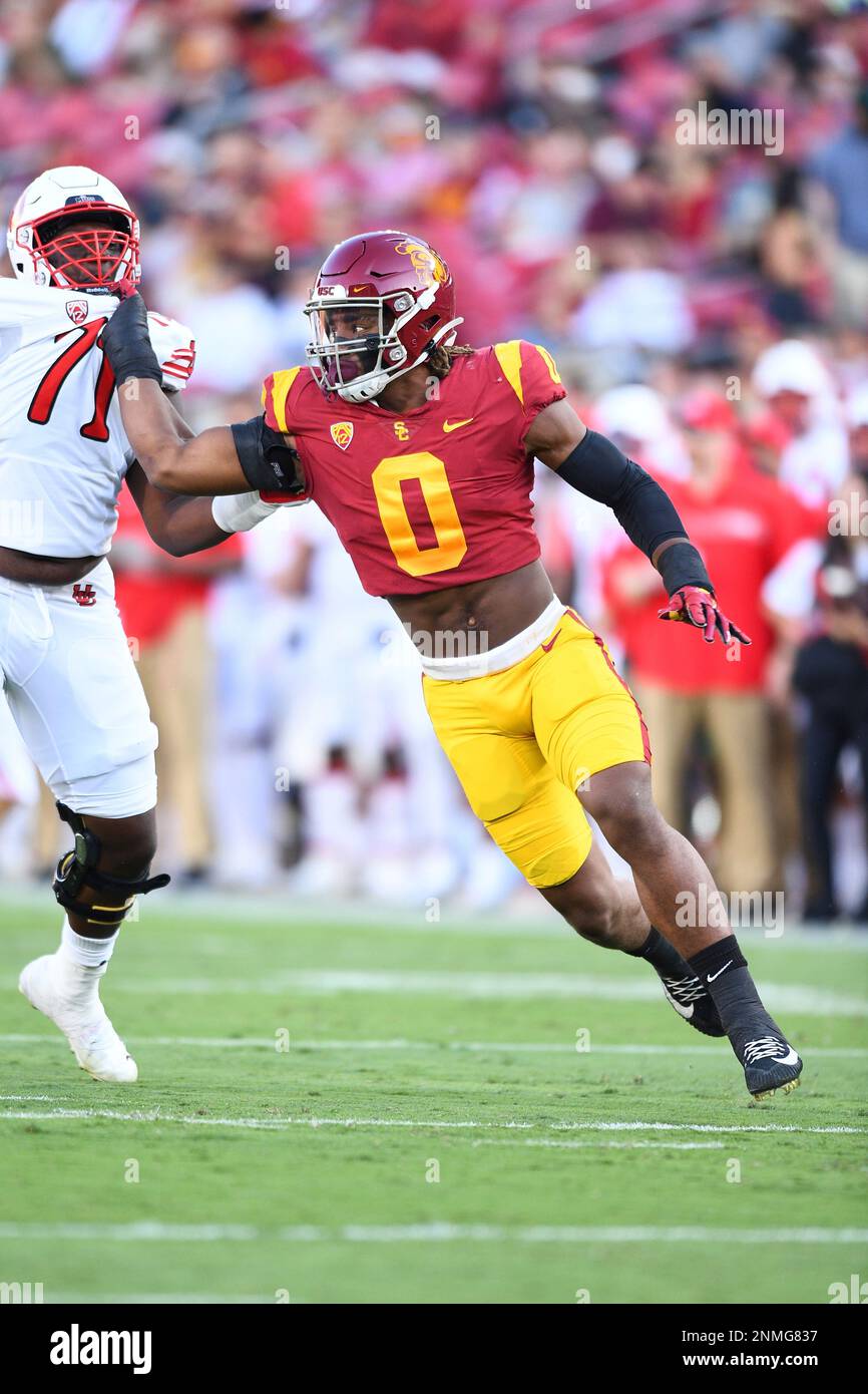 LOS ANGELES, CA - OCTOBER 09: USC Trojans defensive lineman Korey ...