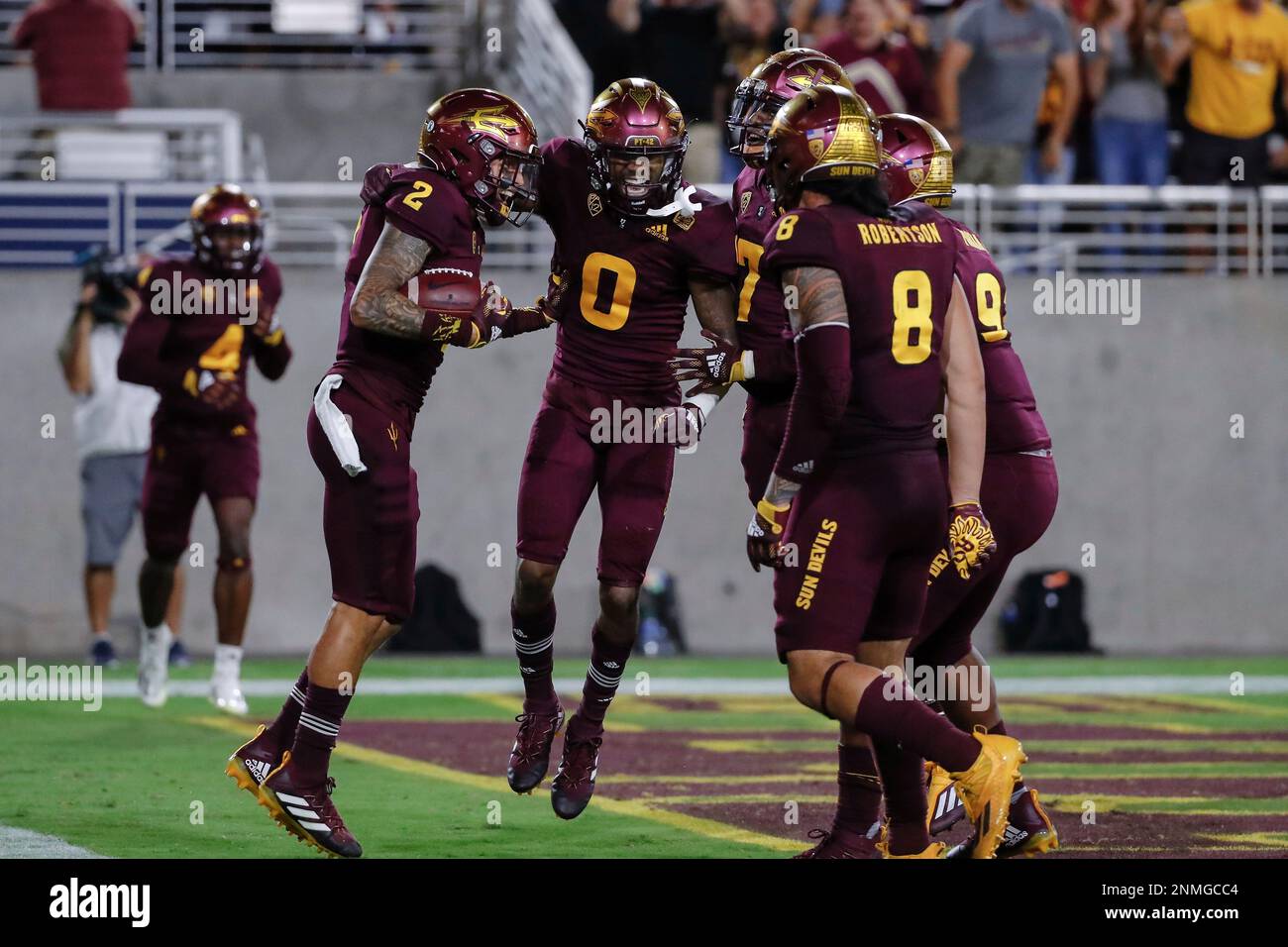 TEMPE, AZ - OCTOBER 08: Arizona State Sun Devils defensive back DeAndre ...