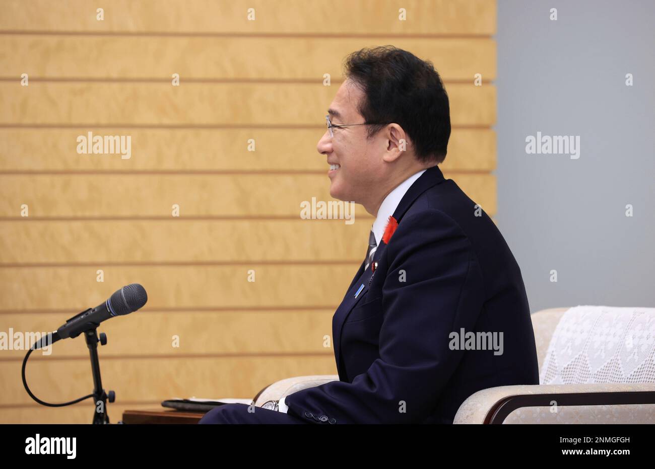Japanese Prime Minister Fumio Kishida celebrates Syukuro Manabe by ...
