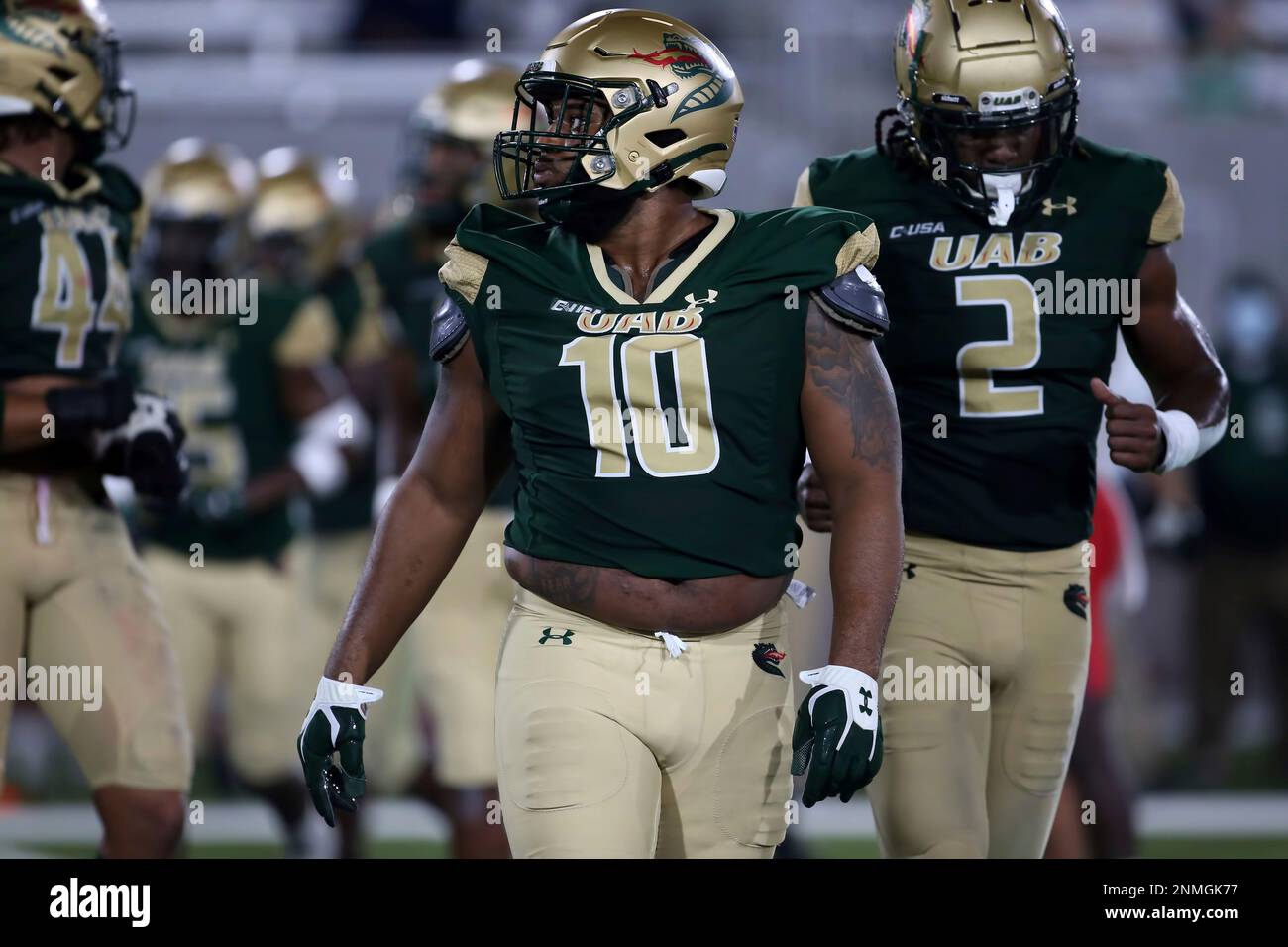 BIRMINGHAM, AL - OCTOBER 02: UAB Blazers defensive lineman Tyree Turner ...