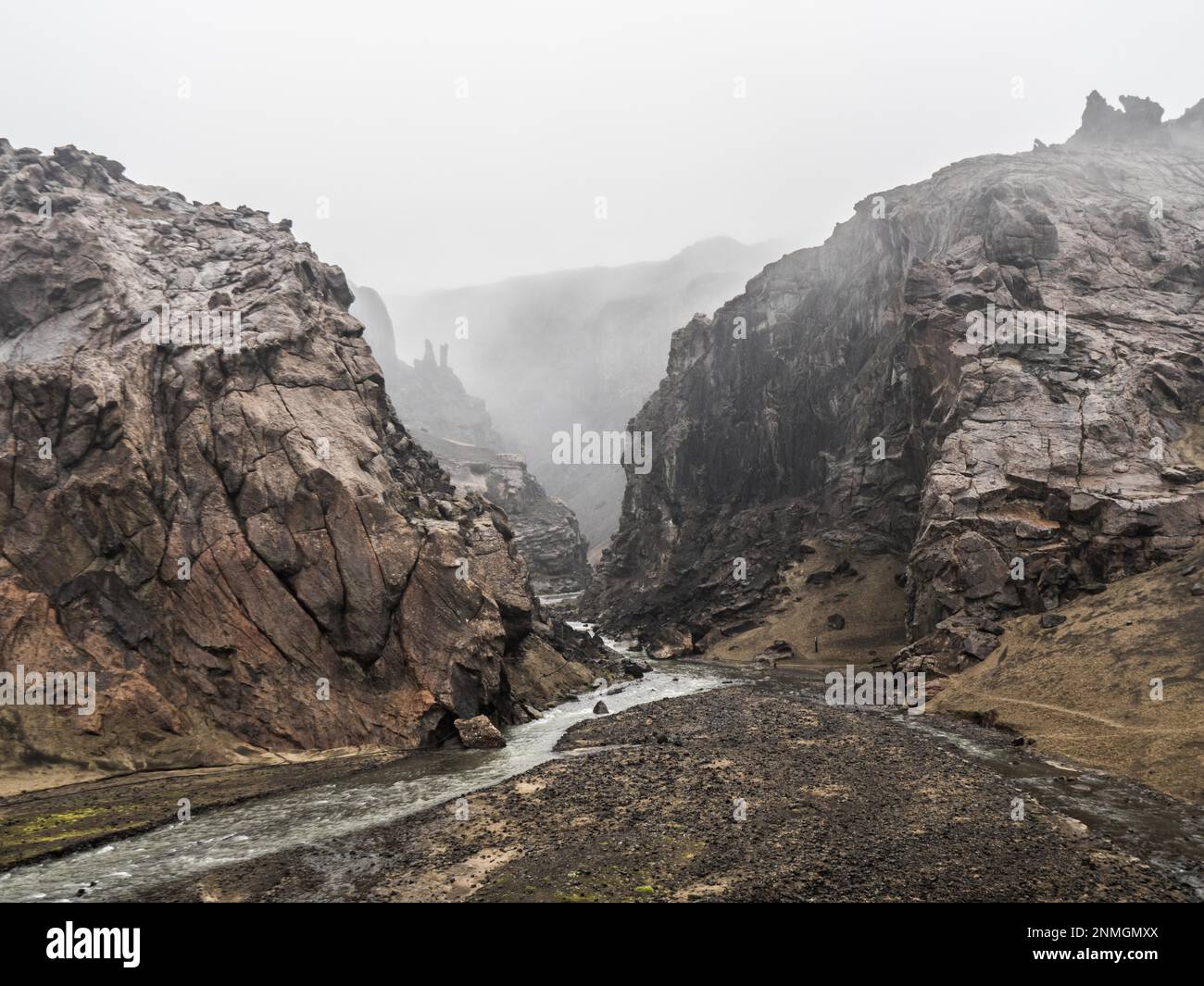 Drekagil, Dragon Gorge, Volcanic Mountains and Bizarrely Shaped Lava ...