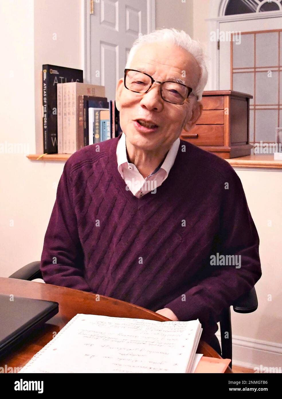 Syukuro Manabe talks about winning the Nobel Prize in Physics at his ...