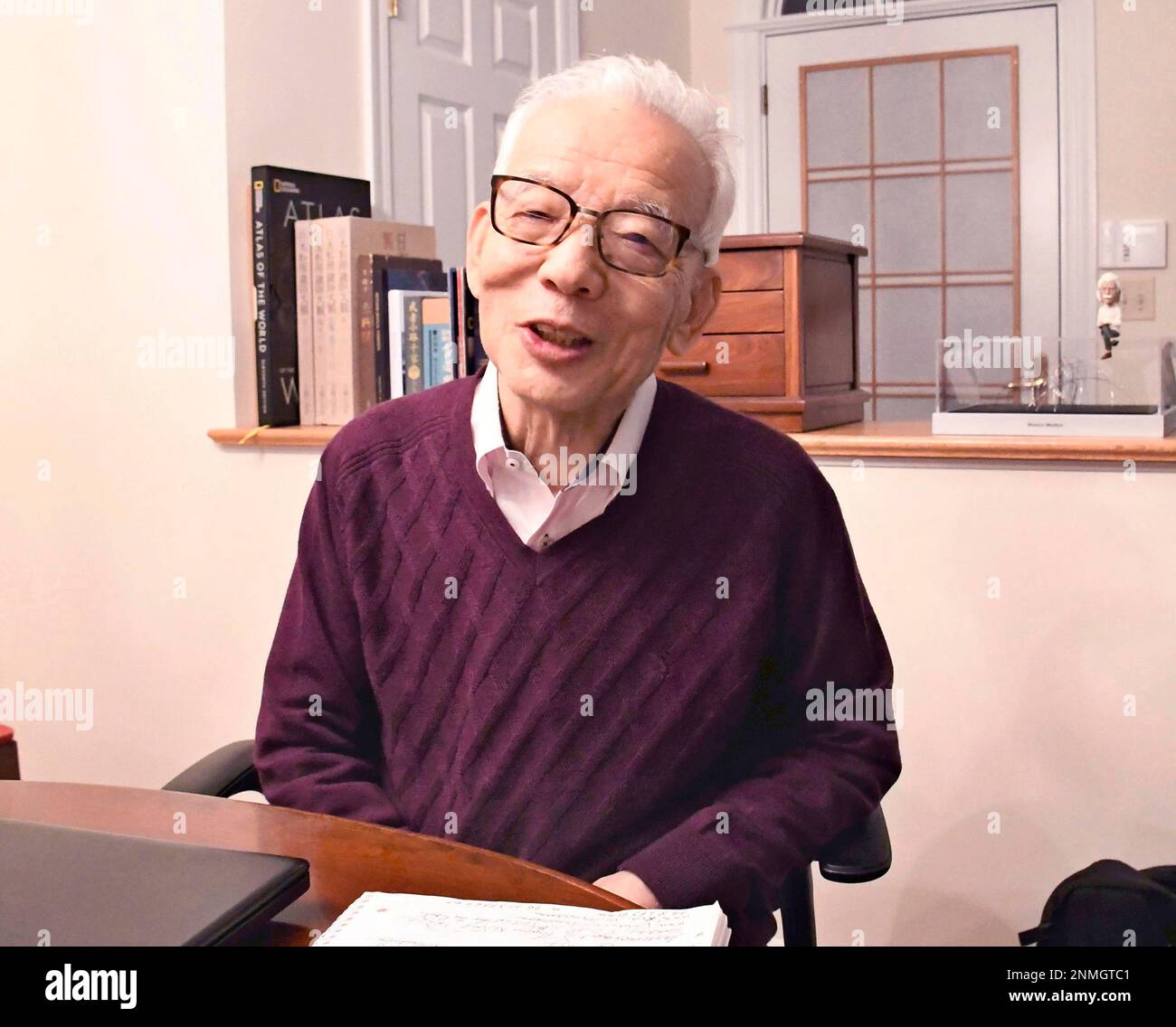 Syukuro Manabe talks about winning the Nobel Prize in Physics at his ...