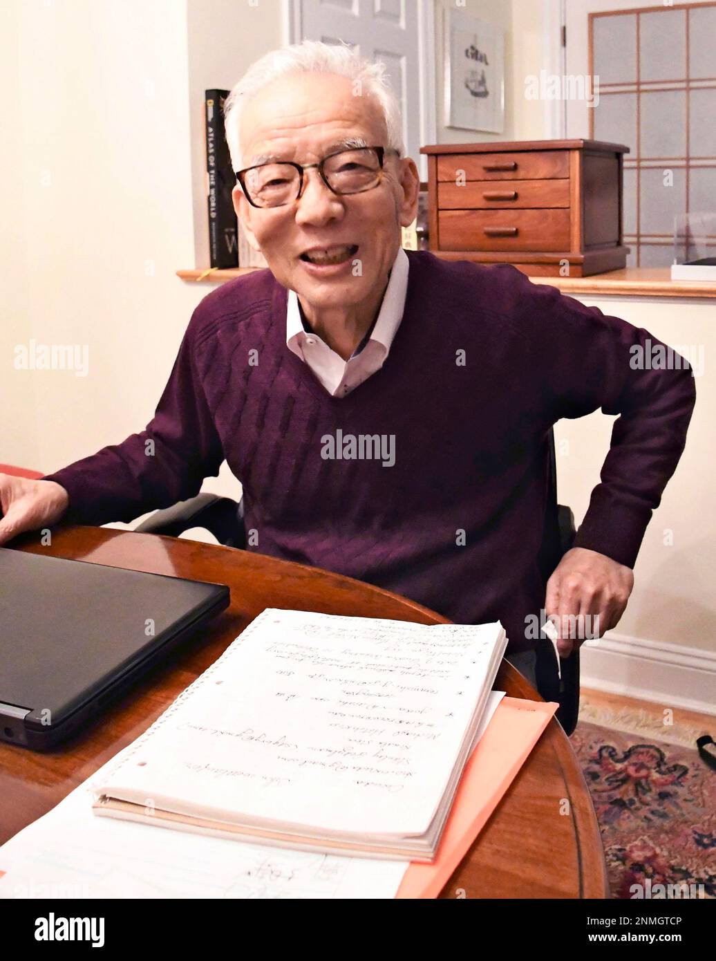 Syukuro Manabe talks about winning the Nobel Prize in Physics at his ...