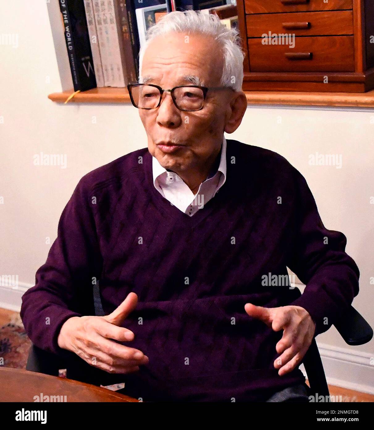 Syukuro Manabe talks about winning the Nobel Prize in Physics at his ...